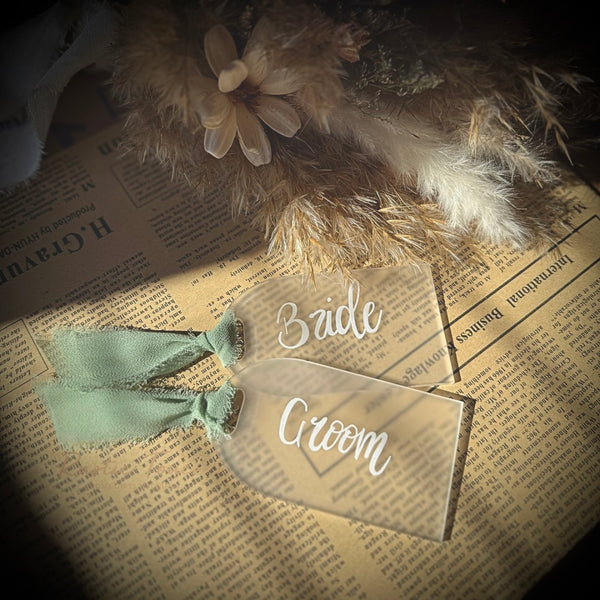 Table name placements – Rustic Touch